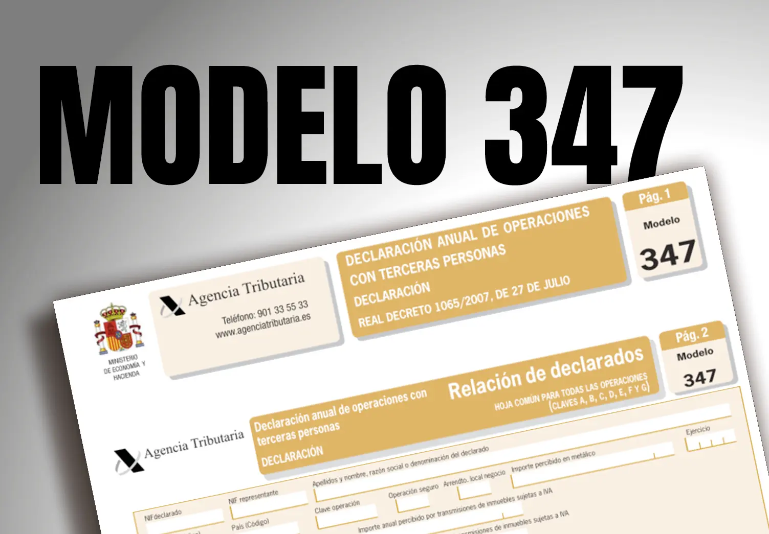 Modelo 347 Odoo con Contaldia